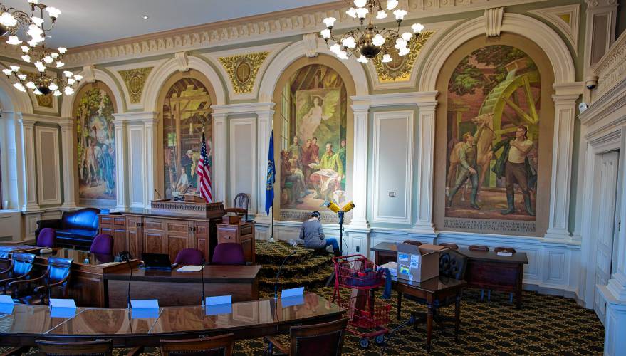 New Hampshire State House Senate Chamber Spandrels – Tuveson Studios